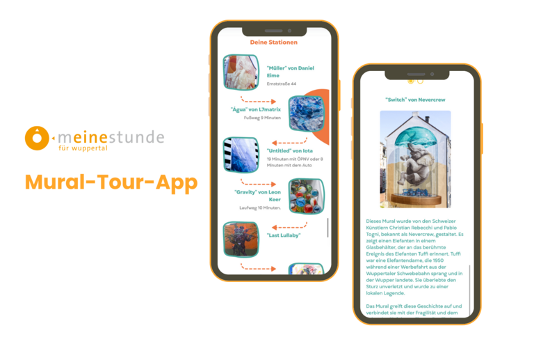 Mural-Wuppertal-App – Meine Stunde für Wuppertal