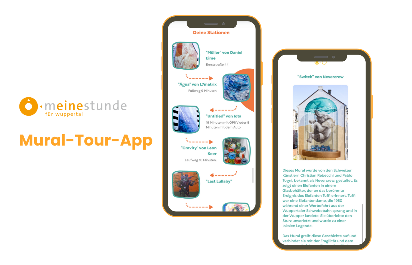 Mural-Wuppertal-App – Meine Stunde für Wuppertal